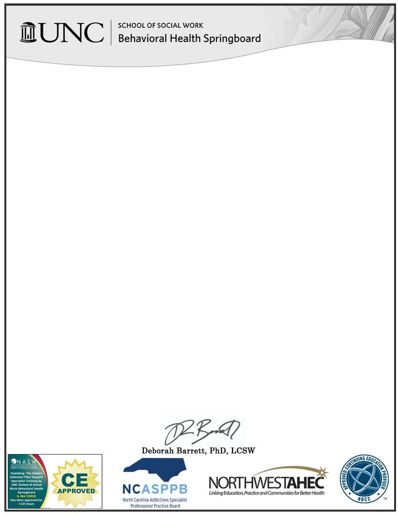 Extending your Portfolio: Certified Peer Support Training | NC Peer ...